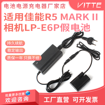 LP-E6P模拟假电池适用于佳能EOS R6 V/5D4/80D/6d2/60D/70D相机