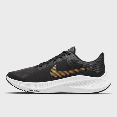 Nike/耐克飞马黑色金色男子休闲时尚轻便气垫跑步鞋CW3419-009