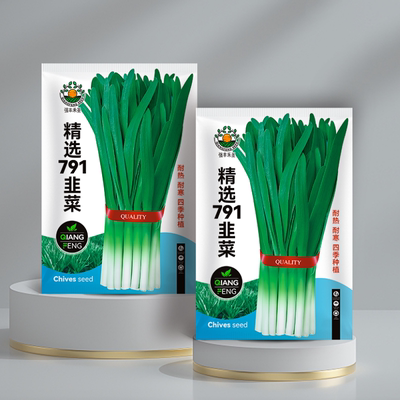 791韭菜种籽大田不枯苗白根宽叶春季露天蔬菜种子孑加粗肥嫩韭菜