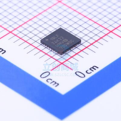 全新 PIC18LF24K22-I/MV MICROCHIP(美国微芯) UQFN-28