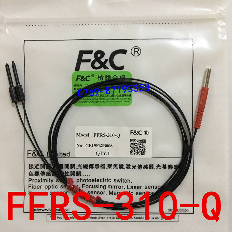 原装全新嘉准F&C光纤传感器FFRS-310-Q光纤管FFRS-410-Q质量保证_虎窝淘