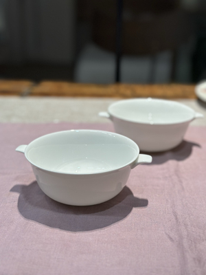 4.75英寸12厘米300ml出口德国双耳小碗饭碗面碗