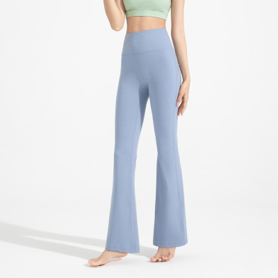 抗菌瑜伽抗菌面料瑜伽喇叭裤