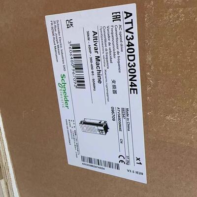 ATV340D30N4E变频器三相30KW调速装置工业自动化控制配件议价维修
