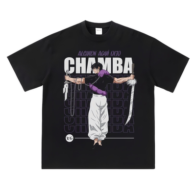 二次元卡通动漫伏黑甚尔日常T恤纯棉宽松日系潮流百搭短袖男女