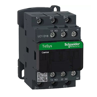 正品施耐德直流接触器LC1D18BL LC1-D18BL DC24V低功耗LP1K1210BD