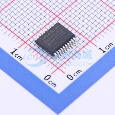 RS-485/RS-422芯片 MAX3160ECAP+T SSOP-20 MAXIM(美信) 原装正品