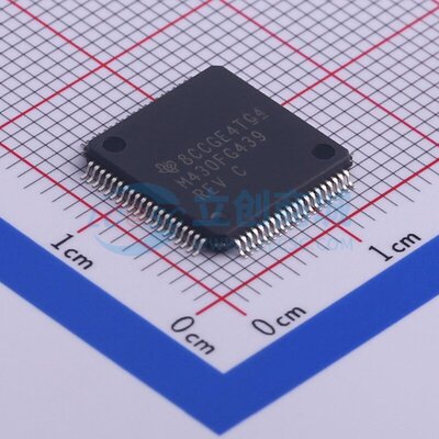 单片机(MCU/MPU/SOC) MSP430FG439IPNR LQFP-80 TI/德州 原装正品