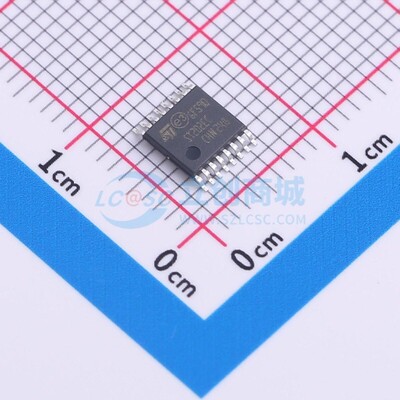 RS232芯片 ST202ECTR TSSOP-16 ST(意法半导体) 电子元件原装正品