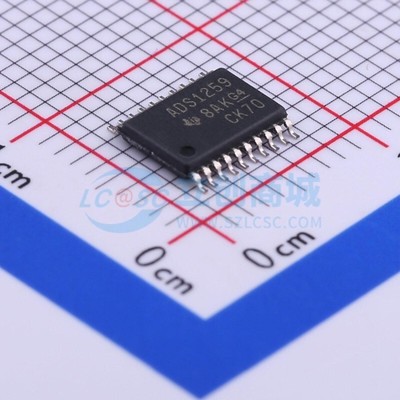 模数转换芯片 ADS1259IPWR TSSOP-20 TI/德州 电子元器件配单