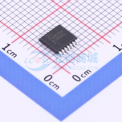反相器 74HCT04T14-13 TSSOP-14 DIODES(美台) 电子元件原装正品
