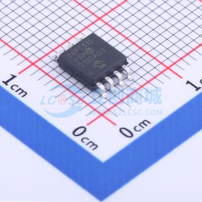 EEPROM 24FC512-I/SM SOIJ-8-5.28mm MICROCHIP(美国微芯) 元器件