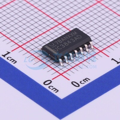 DC-DC电源芯片 UC3843ADTR SOIC-14 TI/德州 电子元器件原装正品