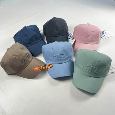 韩国正品代购emis软顶刺绣棒球帽男女休闲百搭显脸小鸭舌帽学生潮