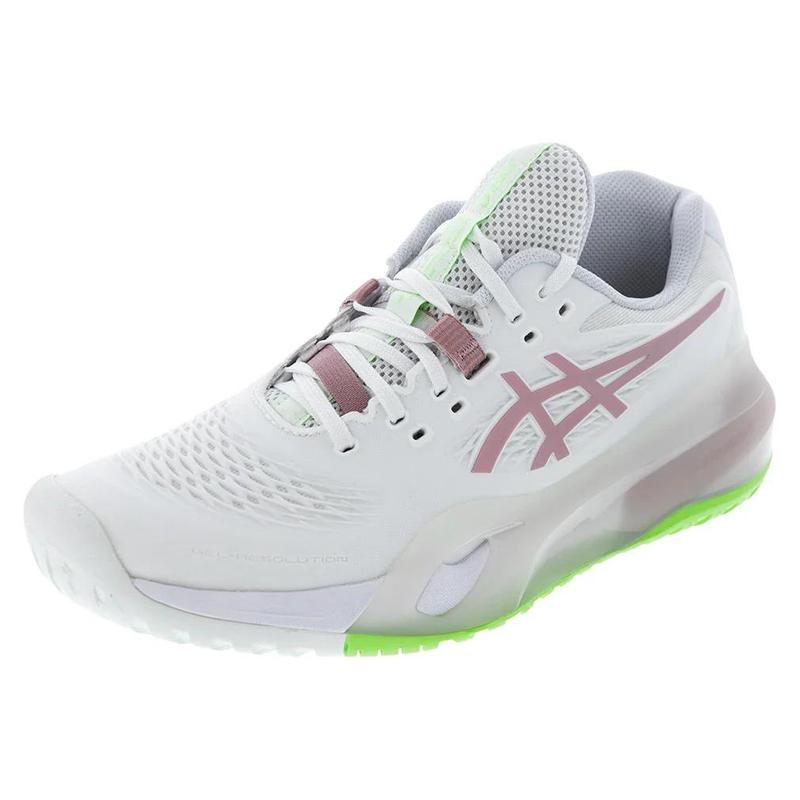 海外代购Asics/亚瑟士女士网球鞋缓震防滑网眼拼接网球比赛