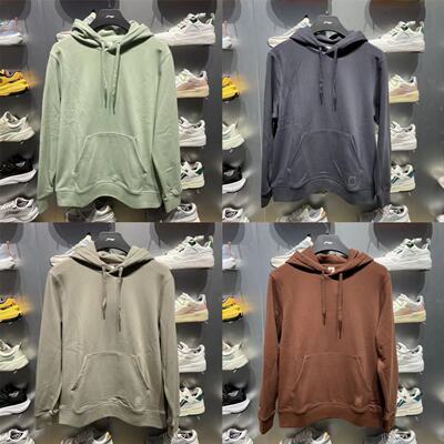 李宁 秋冬男子运动休闲潮流中国色宽松针织连帽卫衣帽衫 AWDT963