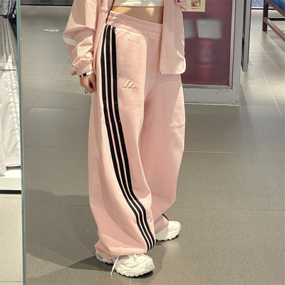 Adidas三叶草 女子运动休闲潮流女子阔腿香蕉长裤 KB8998 KB7602