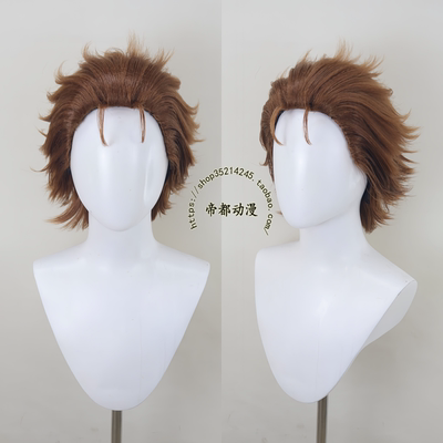 cosplay假毛 COS Fate/Apocrypha 莎士比亚 魔术师 定做假发