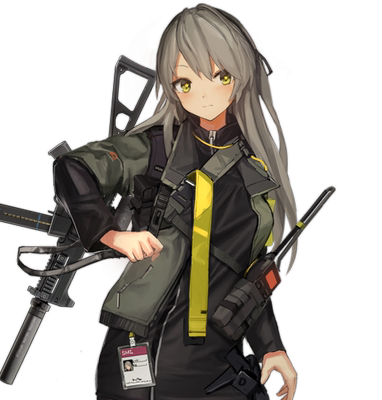 cos少女前线UMP40假发定做