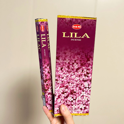 丁香花｜印度进口HEM竹签线香LILAC 正品薰香花香四溢 室内净化