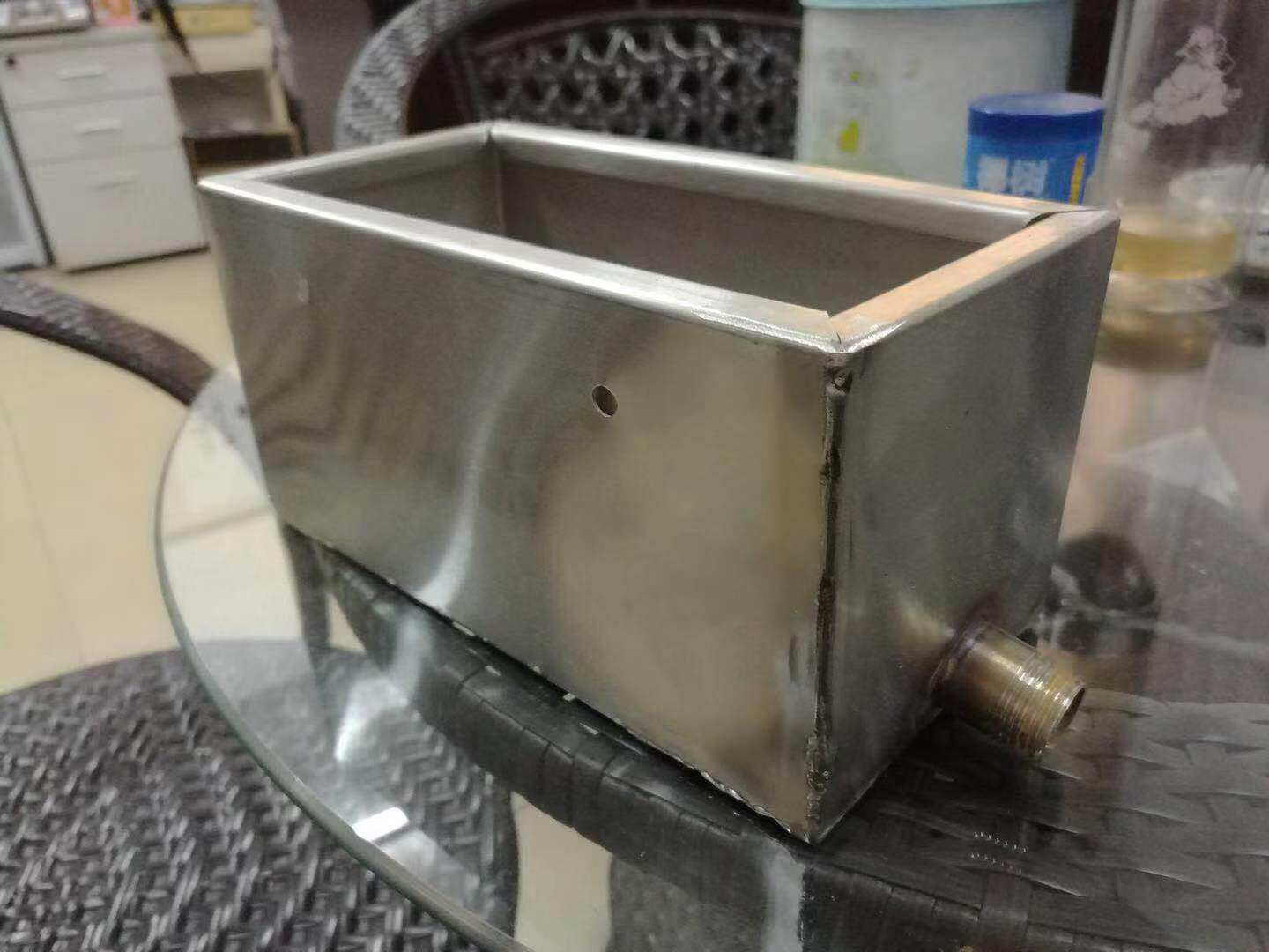 新利得台式小型肠粉机专用外置水箱水斗副水箱配件i.