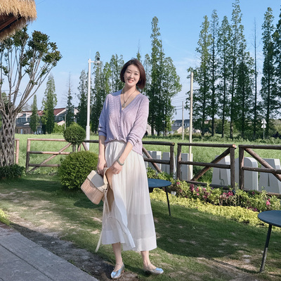 火桐hooton 白日梦 夏季棉丝柯根纱半身裙