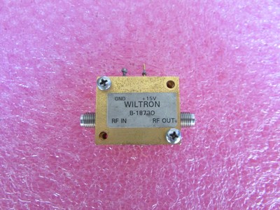 WILTRON进口B-1873O 8.3-20GHz 8dB SMA射频低噪声放大器