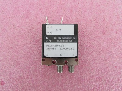 RCT RDS-SR012 DC-18GHz SMA 15V 单刀单掷 射频微波同轴开关