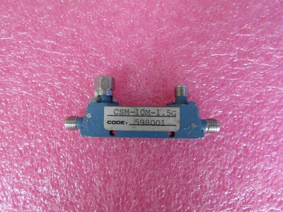 Merrimac进口CSM-10M-1.5G 1-2GHz 10dB SMA射频定向耦合器