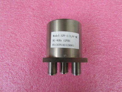 12V-1:3-NF-MC DC-4GHz 12V SP3T N射频微波同轴开关