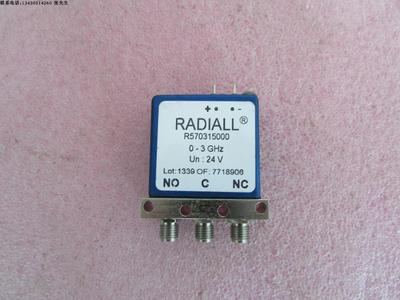 Radiall R570315000 3GHz 300W 24V射频微波同轴单刀双掷开关