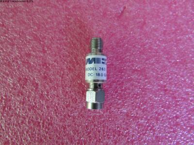 MIDWEST  263-3dB  3dB DC-18GHz 2W SMA射频微波同轴固定衰减器
