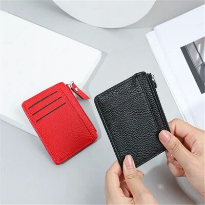 Fashion Mini ID Card Holders Bags Men/Women Business Credit