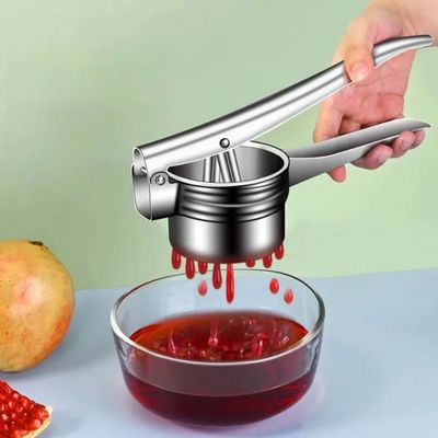 Manual juicer, stainless steel juice press, mashed potatoes,