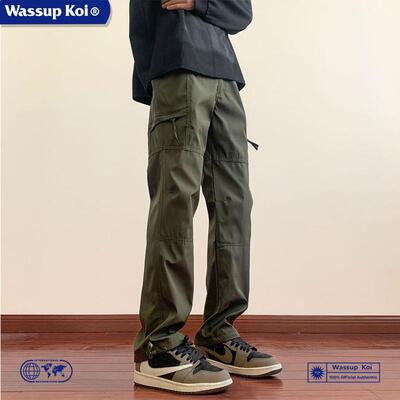 WASSUPKOI户外休闲冲锋工装裤子