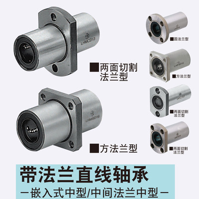 替换米思米直线轴承LHFCD LHFSD LHFRD6 8 10 12 16 20 25 30现货
