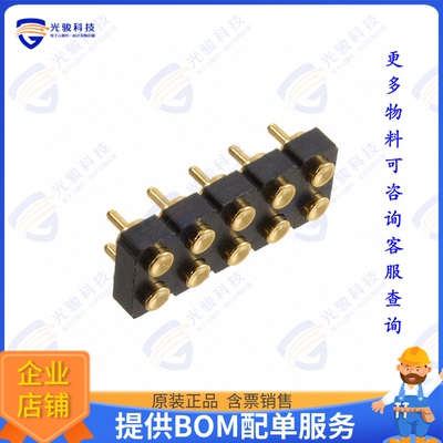 PH2-3F-10-FVP-24415-C1 连接器CONN PAD FOR SPRING PINS 2X5