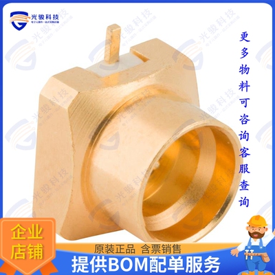 SMP-MSLD-PCS-NM 连接器SMP STRAIGHT PCB LIMITED DETENT