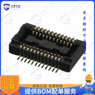 AXK724147G 连接器CONN SOCKET 24POS SMD GOLD