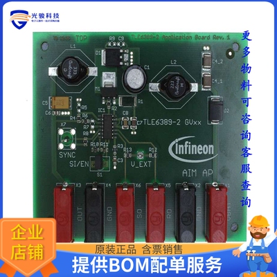 DEMOBOARD TLE 6389-3 GV50【BOARD DEMO FOR TLE 6389-3 GV50】D