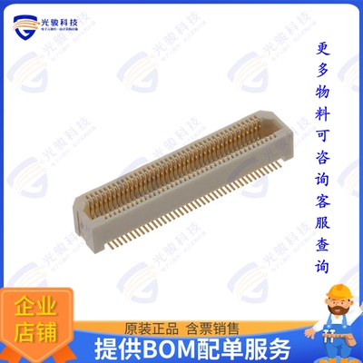 AXK5S80247YG 连接器CONN SOCKET 80POS SMD GOLD