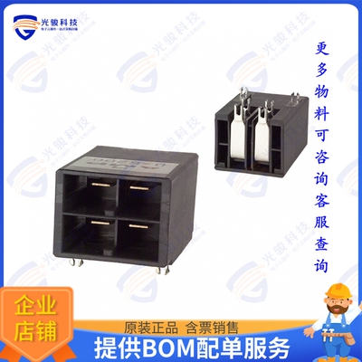 2-1123309-2 连接器CONN HEADER R/A 4POS 10.16MM