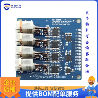 SEN-30008-K【MAX31856 QUAD K-TYPE THERMOCOUPL】传感器评估板