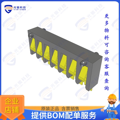 OPP-07-01-T-S-AD 连接器CONN SPRING MOD 7POS SMD