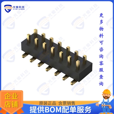 BF030-14A-B0-0360-0277-0600-LB 连接器14POS, 2MM PITCH PIN HD