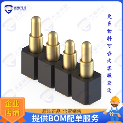 812-22-004-30-030101 连接器FMLB SPRING-LOADED CONN, SMT SIN