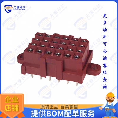 207532-8 连接器CONN HDR 24POS 0.197 TIN PCB