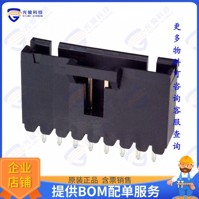 103638-7 连接器CONN HEADER VERT 8POS 2.54MM