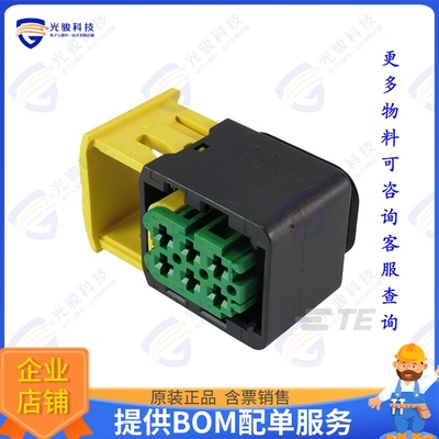 3-1418437-1 连接器CONN RCPT HSG 6POS 6.00MM