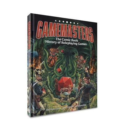 【预售】英文漫画 Gamemasters：角色扮演游戏漫画史 Gamemasters: The Comic Book History of Roleplaying Games 原版英文图书